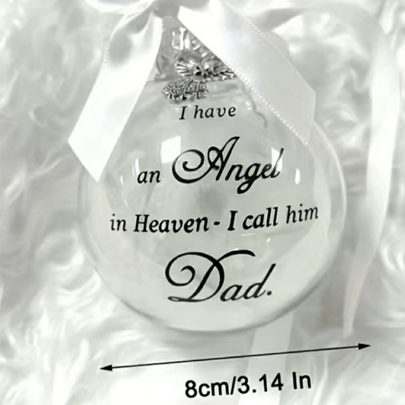 Boutique | Holiday | New Dad Angel In Heaven Christmas Ornament | Poshmark